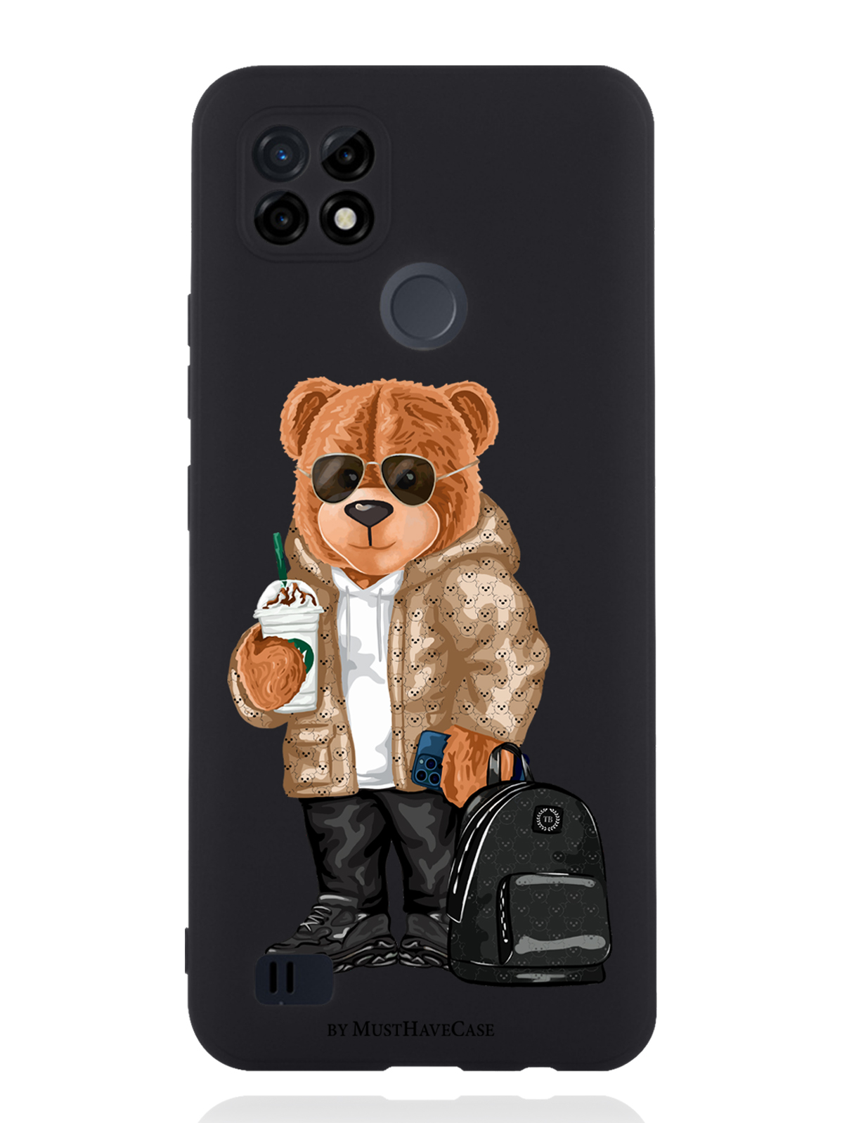 Чехол MustHaveCase RealMe C21 Tony Style в очках