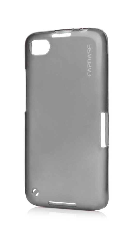 Силиконовый TPU чехол Capdase Soft Jacket Lamina для Blackberry Z30 - серый
