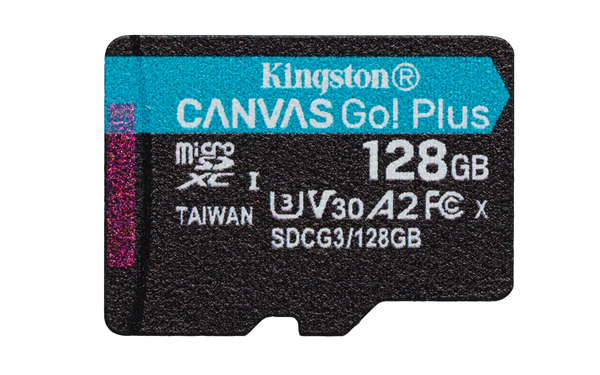 Карта памяти Kingston 128GB Canvas Go! Plus 170R (SDCG3/128GBSP)
