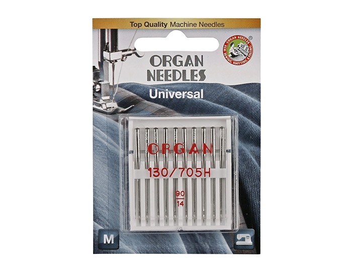 Иглы Organ универсальные 10/90 Blister