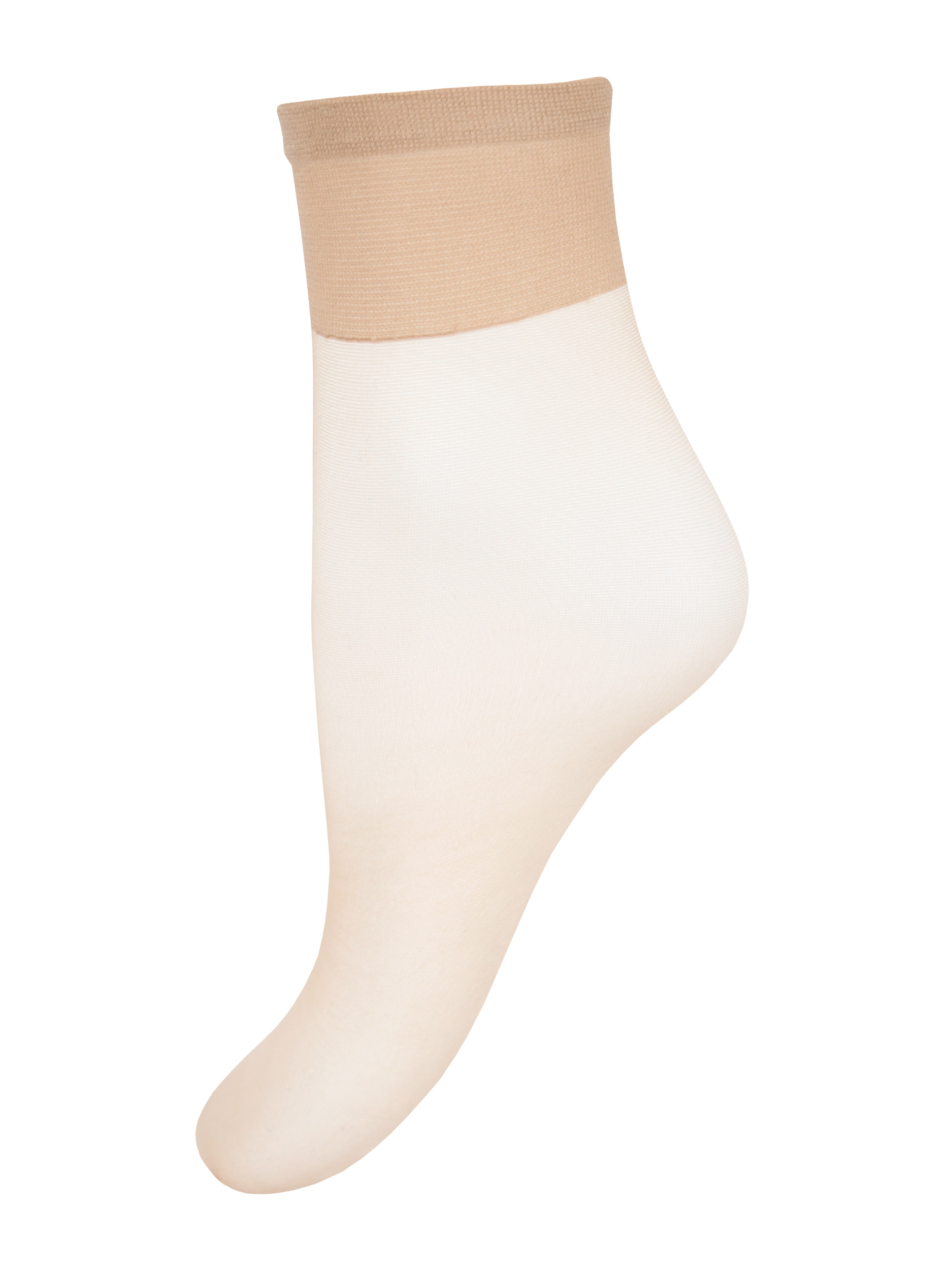 Комплект носков женских Mademoiselle Silvia 10 (c.) 3 p бежевых UNICA