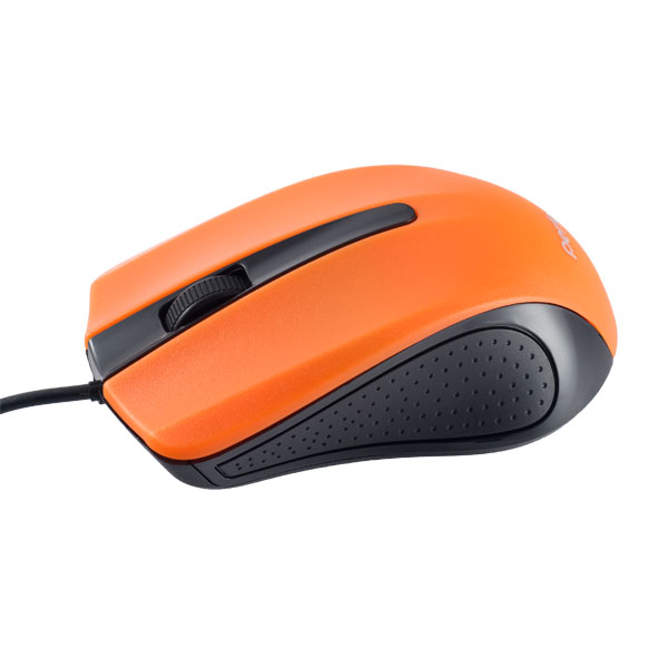 Проводная мышь Perfeo RAINBOW оранжевый (PF_3441)