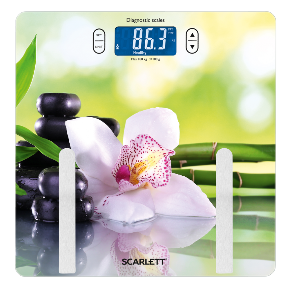 Весы напольные Scarlett SC-BS33ED10 SPA Orchid