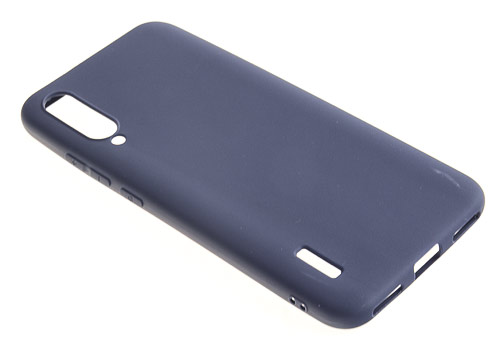 Силиконовый чехол TPU Case матовый Xiaomi MiA3 синий