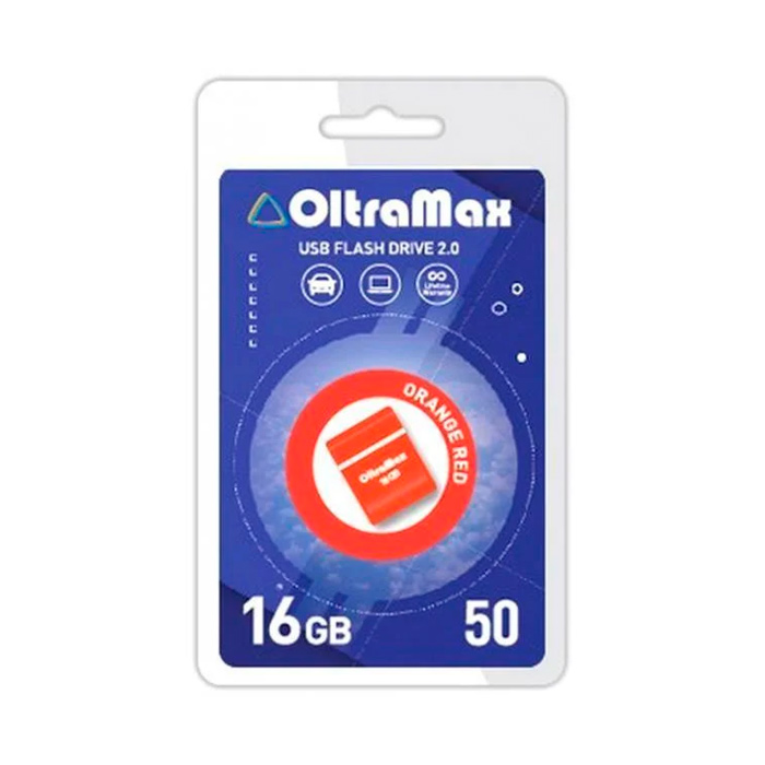 Флешка Oltramax 50 16ГБ Red (OM-16GB-50)