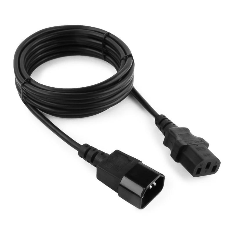 Кабель Cablexpert IEC 320 C13-IEC 320 C14, M-F 1,8м Black (PC-189)