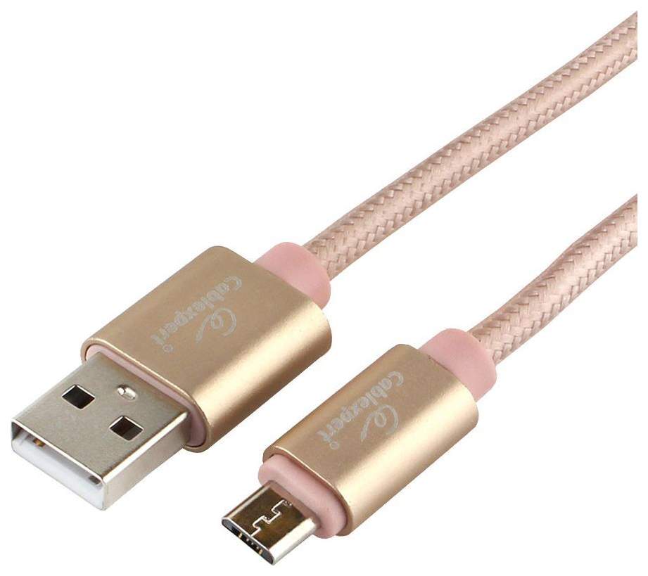 Кабель Cablexpert microUSB 1м Gold