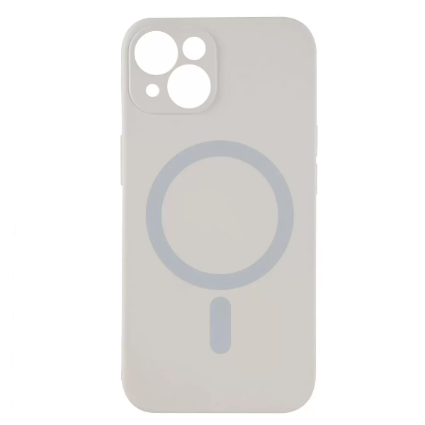 Чехол Iphone 13 Mini MagSafe матовый цветной, белый