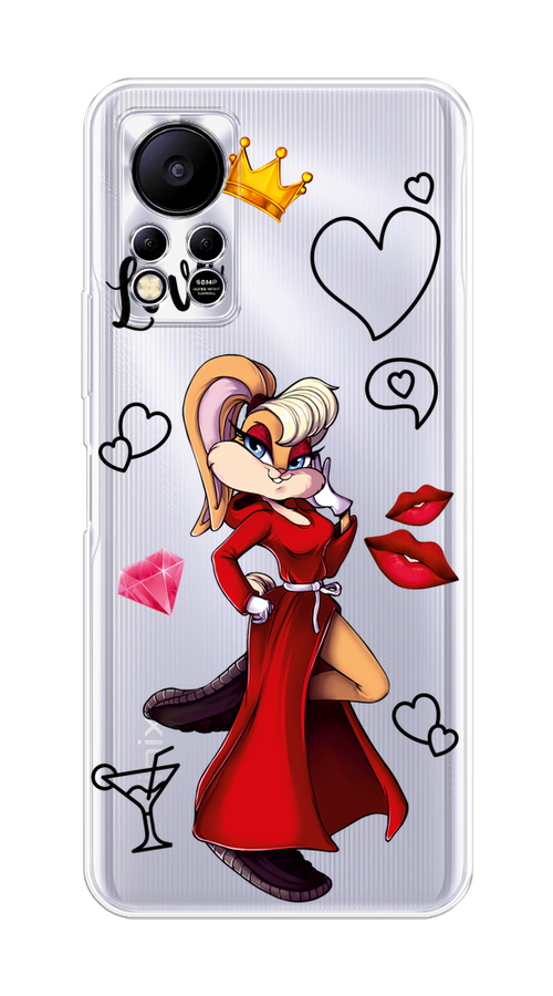 Чехол на Infinix Hot 11S NFC "Rich Lola Bunny"