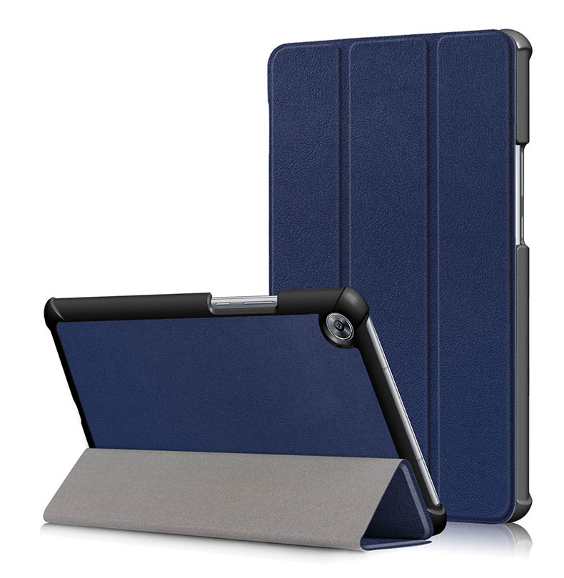Чехол MyPads для Lenovo Tab 4 10 Plus TB-X704L/F синий