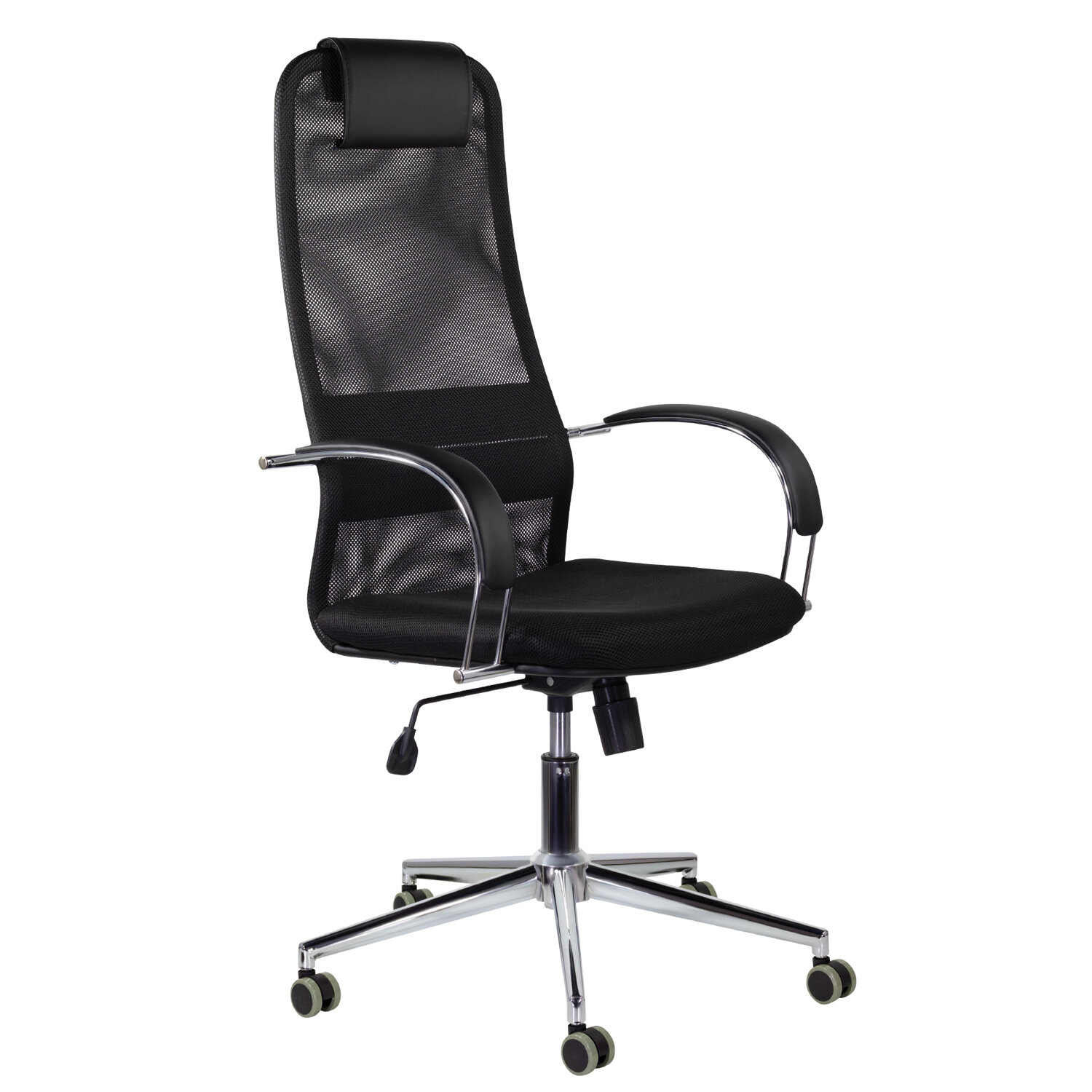 Кресло руководителя компьютерное рабочее офисное/для дома BRABIX Pilot Ex-610 Ch premium,