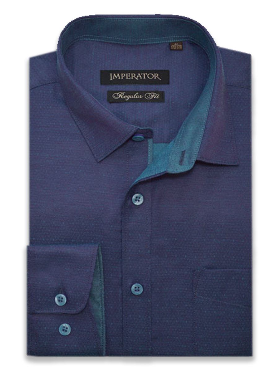 Рубашка мужская Imperator Smart 15-П фиолетовая 37/170-176