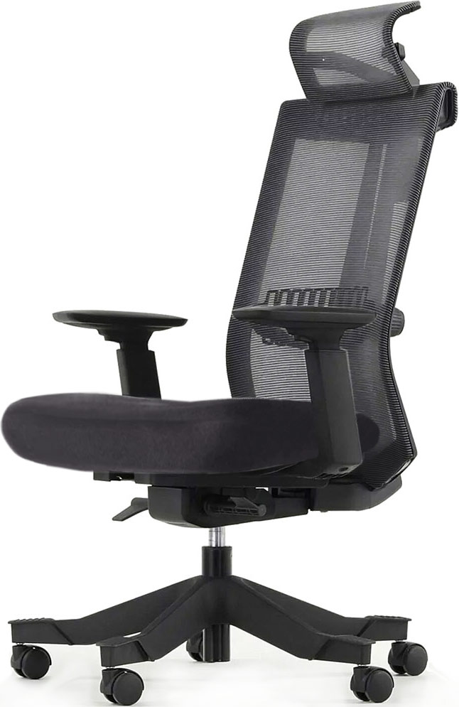 Компьютерное эргономичное кресло с поясничной поддержкой Healthy Chair S6 BK
