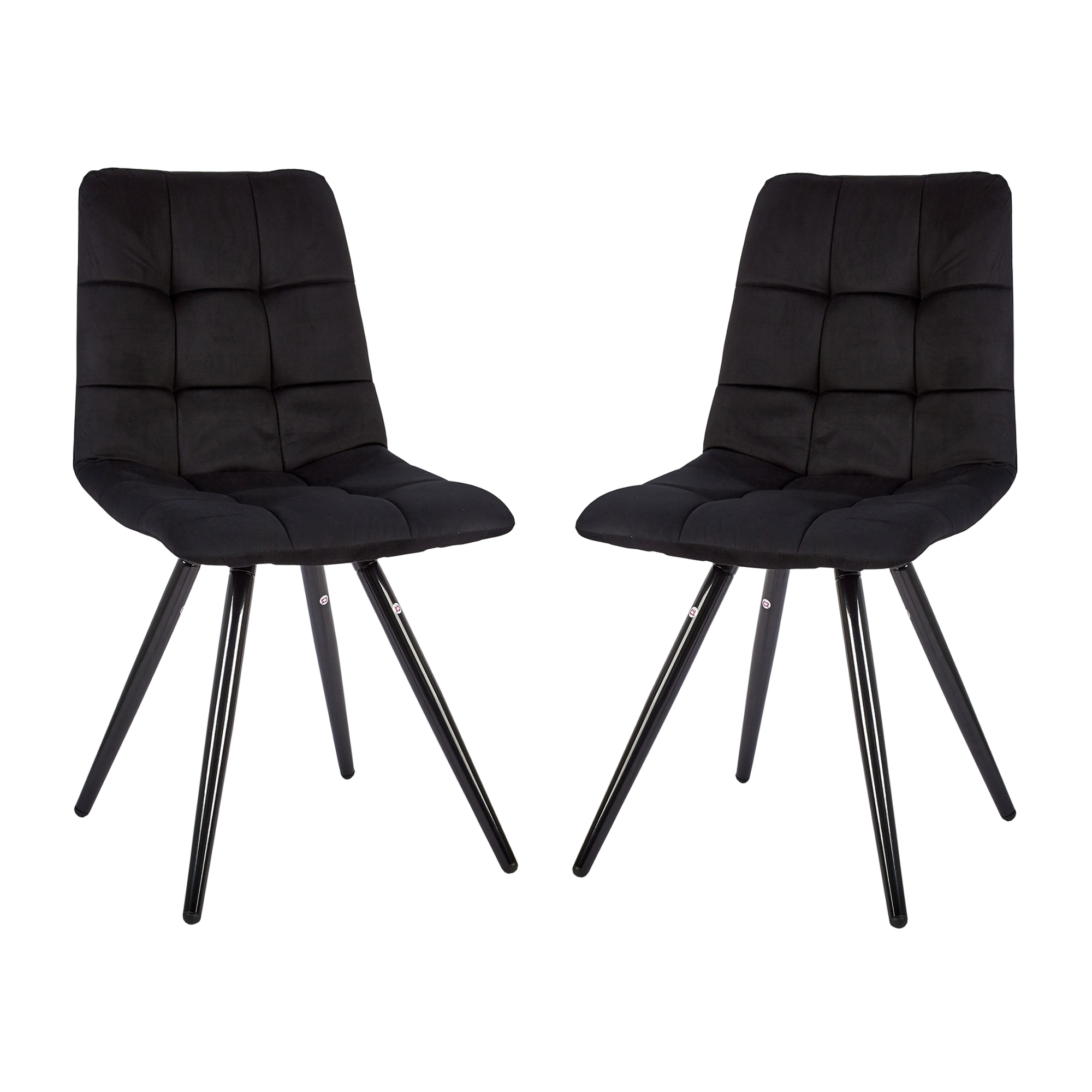 Комплект из 2-х обеденных стульев Polini Home Berlin SM черный
