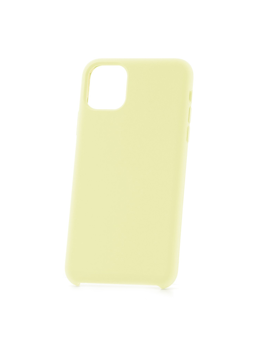 Чехол для Apple iPhone 11 Pro Max Derbi Slim Silicone-2 светло-желтый