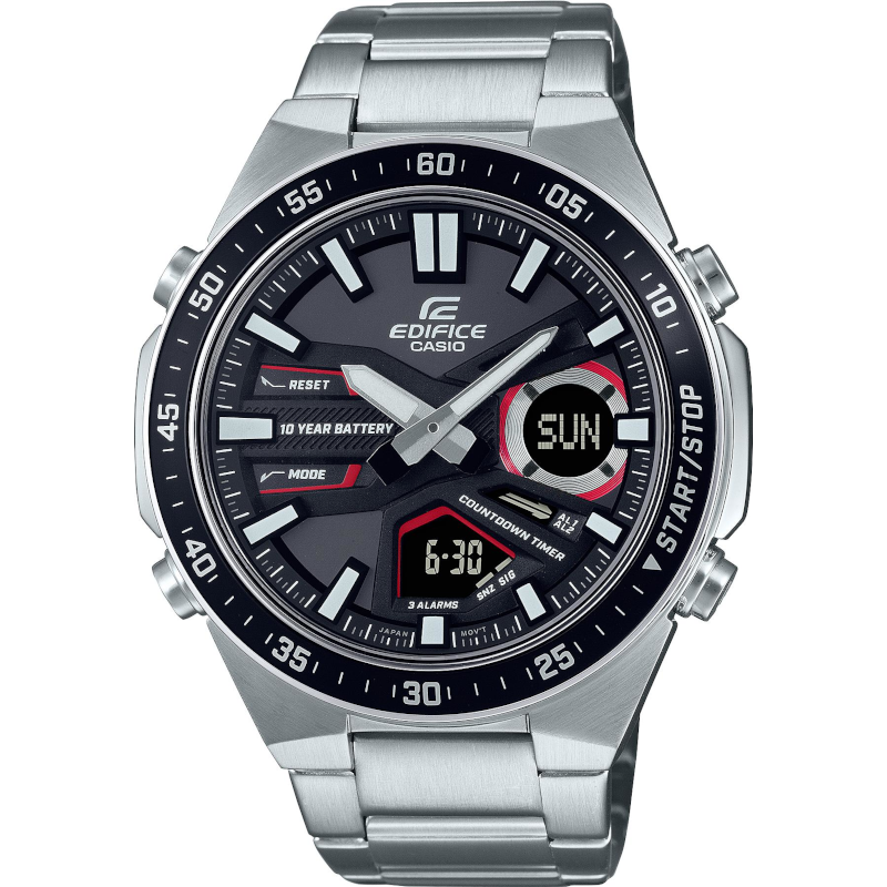 Наручные часы мужские Casio EFV-C110D-1A4 серебристые