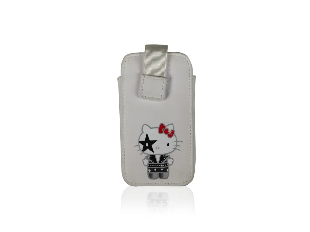 Чехол SBS для Iphone 4/4S белый с рисунком Hello Kitty Kiss