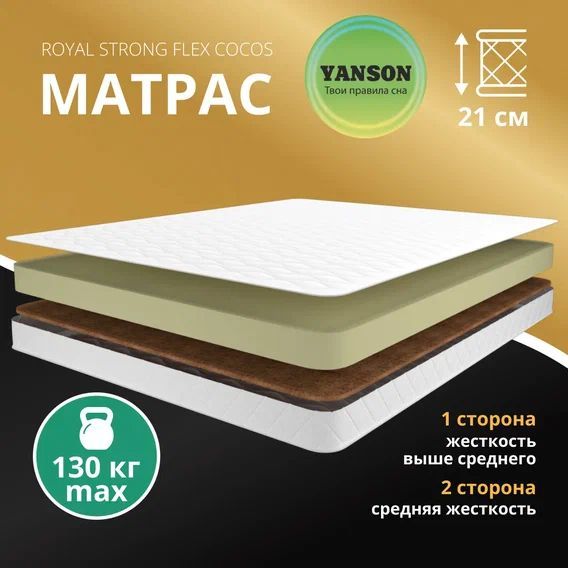 Матрас YANSON Royal Strong Flex Cocos 200-200