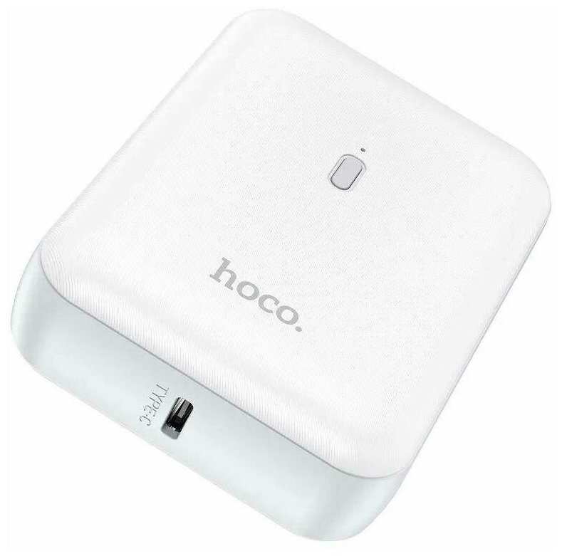 Внешний аккумулятор Hoco J96 5000 мА/ч для мобильных устройств, белый (HPQS-22/a)