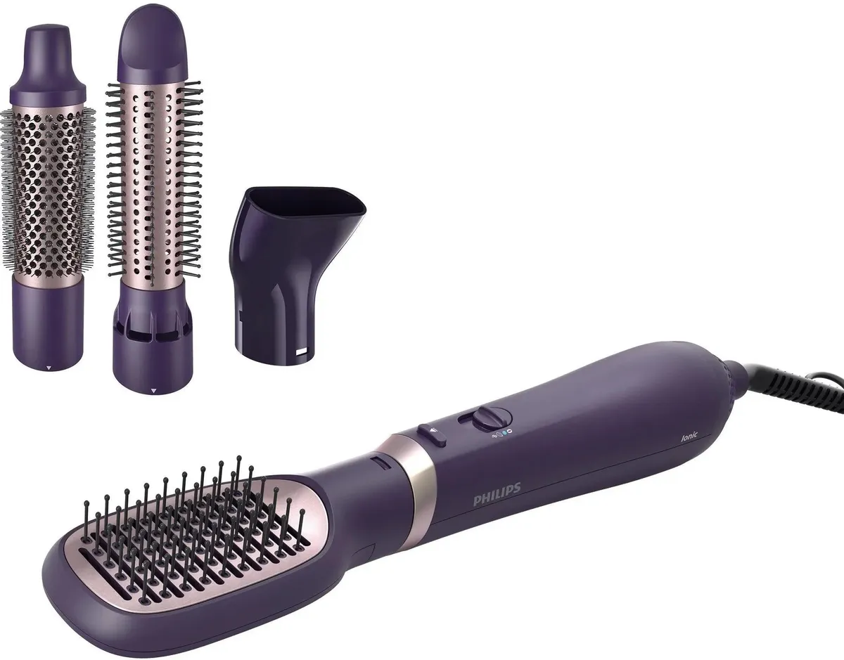 Фен-щетка Philips BHA313/00 800 Вт фиолетовый