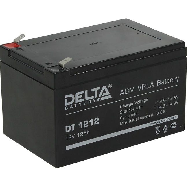 Аккумулятор для ИБП Delta DT 1212