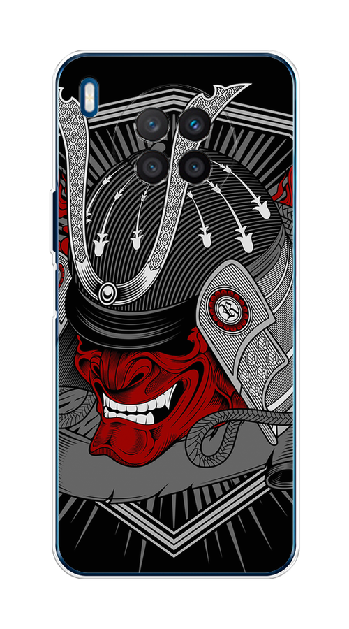 Чехол на Huawei Nova 8i "Красная маска самурая"