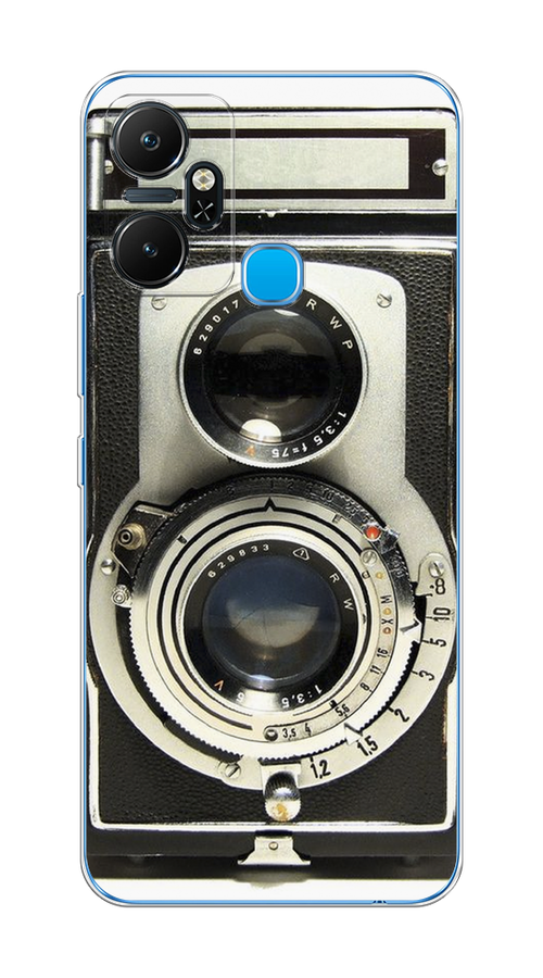 Чехол на Infinix Smart 6 Plus "Старинный фотоаппарат"