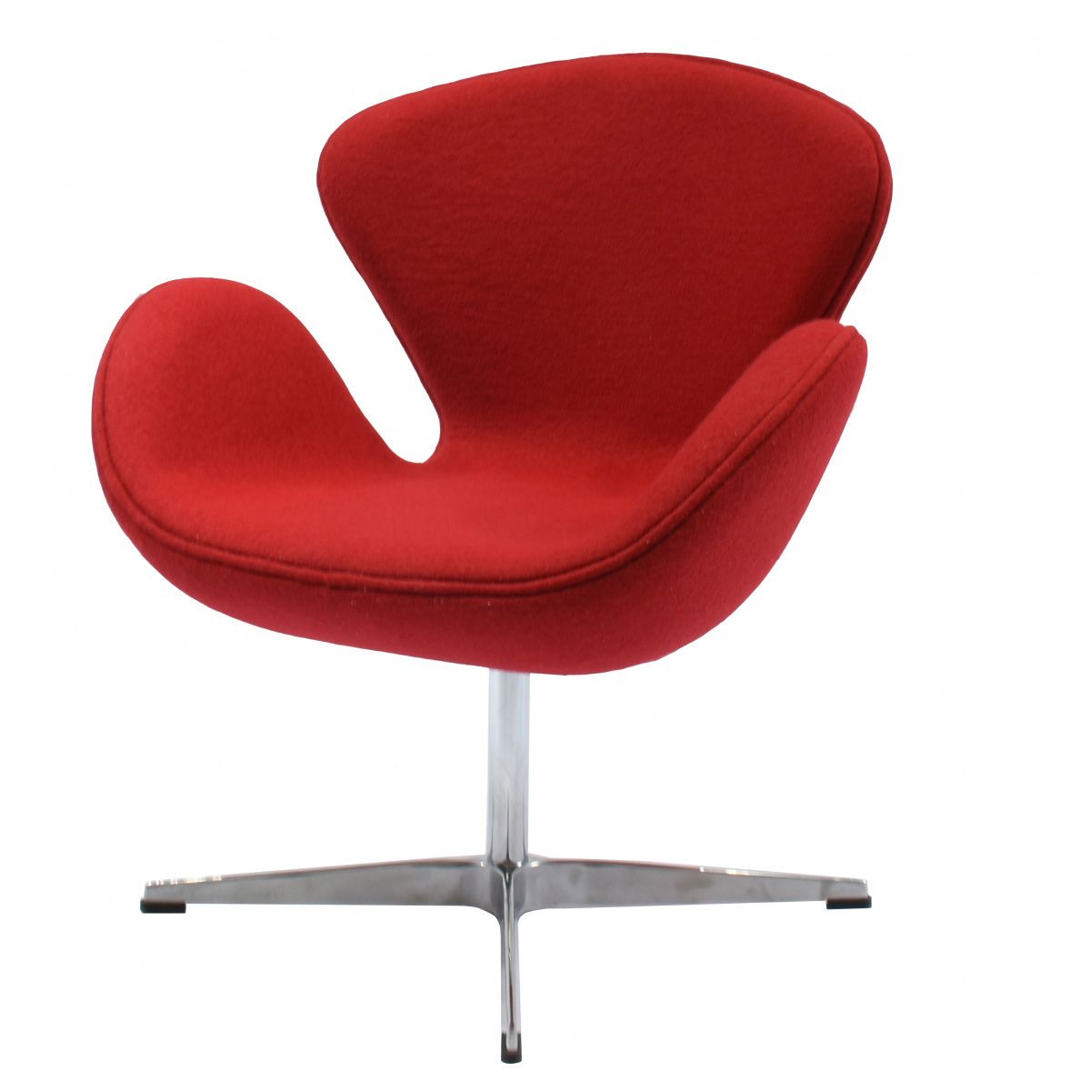 Кресло Bradex Home SWAN CHAIR FR 0001, красный