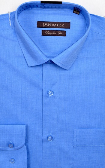 Рубашка мужская Imperator LT Blue-П sl голубая 38/170-176