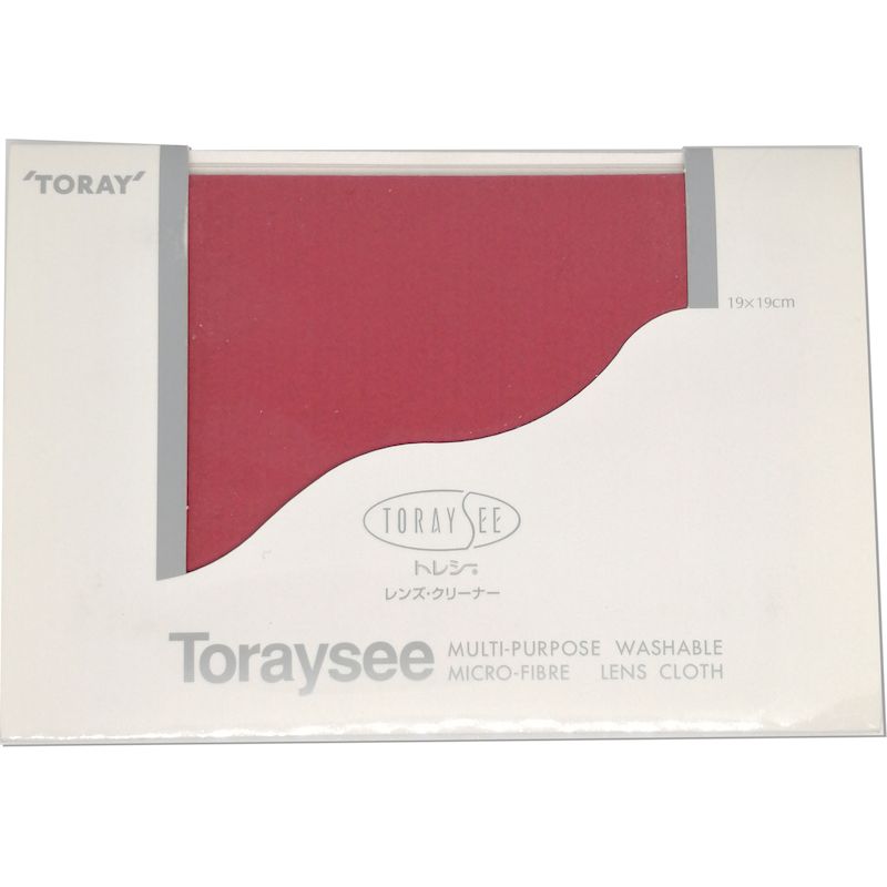 Салфетка для очистки экранов Toraysee Микрофибра 19x19cm Red