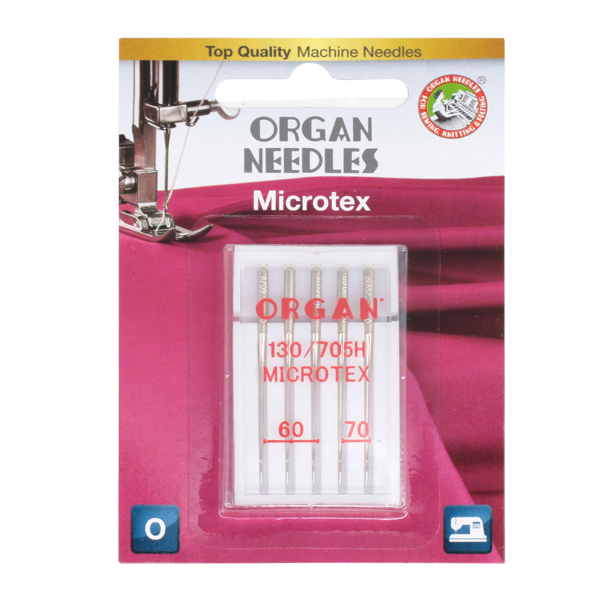 Иглы Organ микротекс 5/60-70 Blister