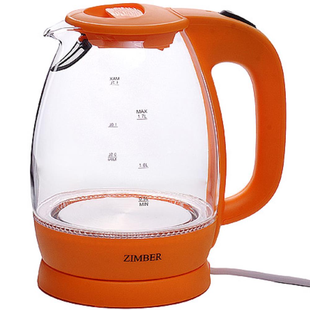 Чайник электрический Zimber KSMB-11177 1.7 л оранжевый