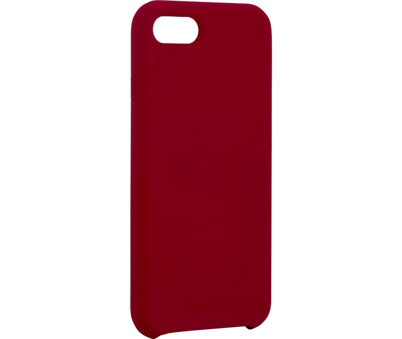 Чехол-крышка Deppa для Apple iPhone SE (2020) 7/8 Liquid Silicone, силикон, красный