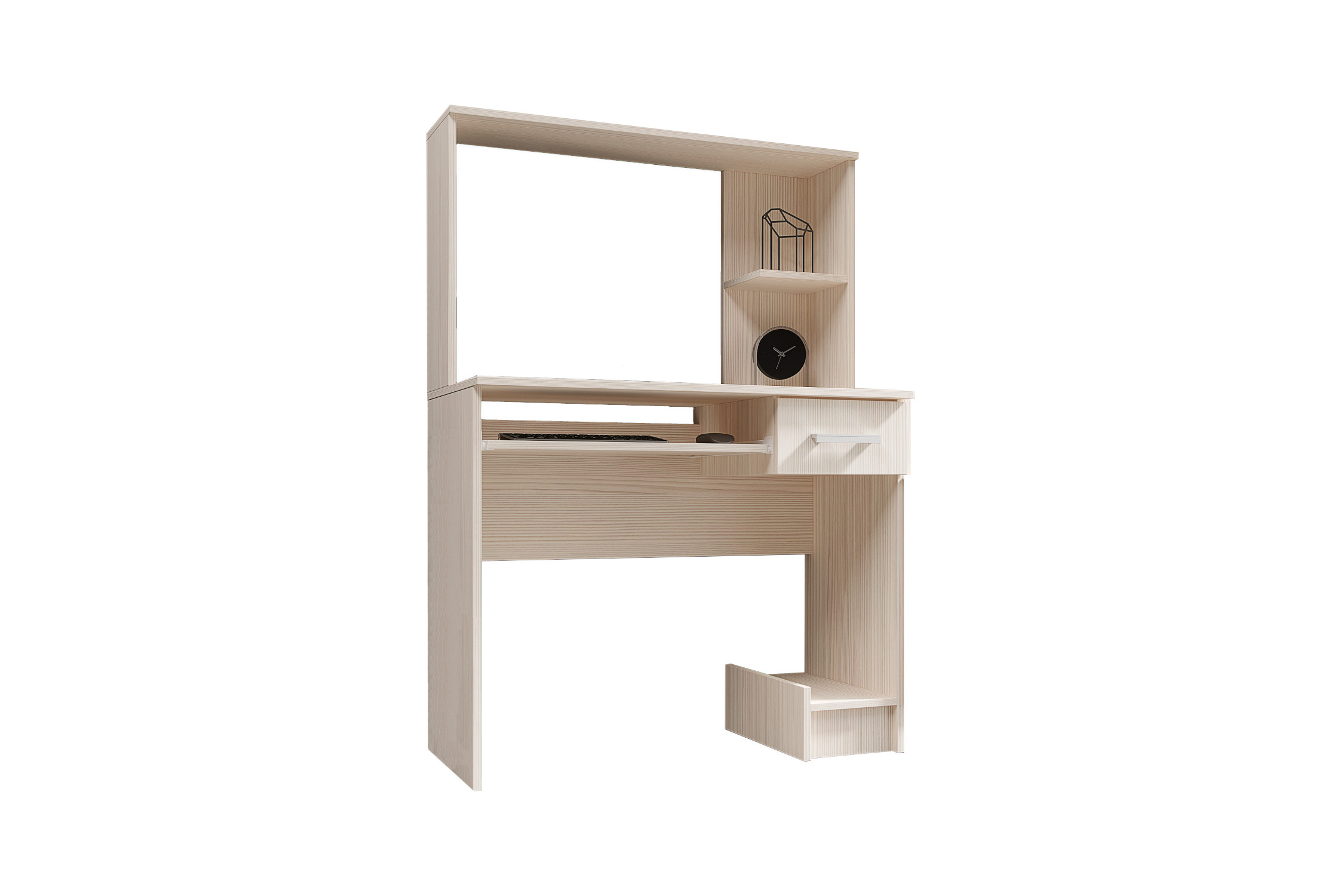 Стол компьютерный №3 сандал светлый