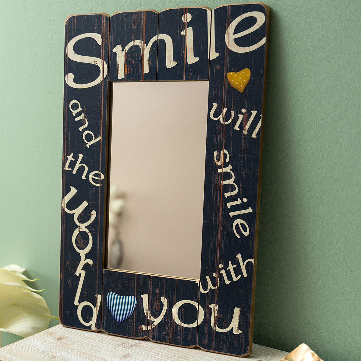 Декоративное зеркало Хит-декор "Smile" 09035