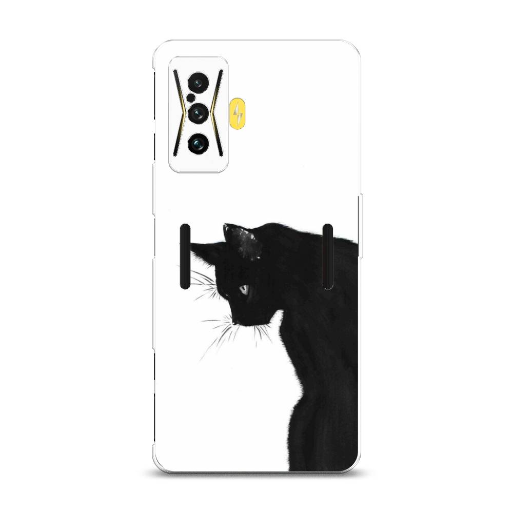 Чехол Awog на Xiaomi Redmi K50 GE/F4 GT "Black cat"