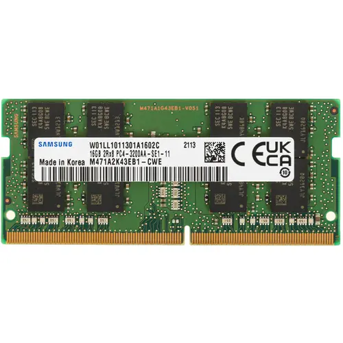 Оперативная память Samsung M471A2K43EB1-CWE (M471A2K43EB1-CWE), DDR4 1x16Gb, 3200MHz