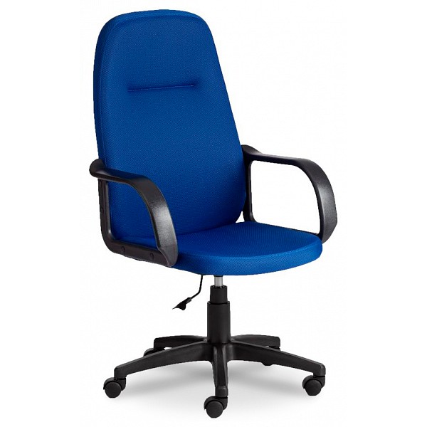 Кресло компьютерное офисное на колесиках Tetchair LEADER синий