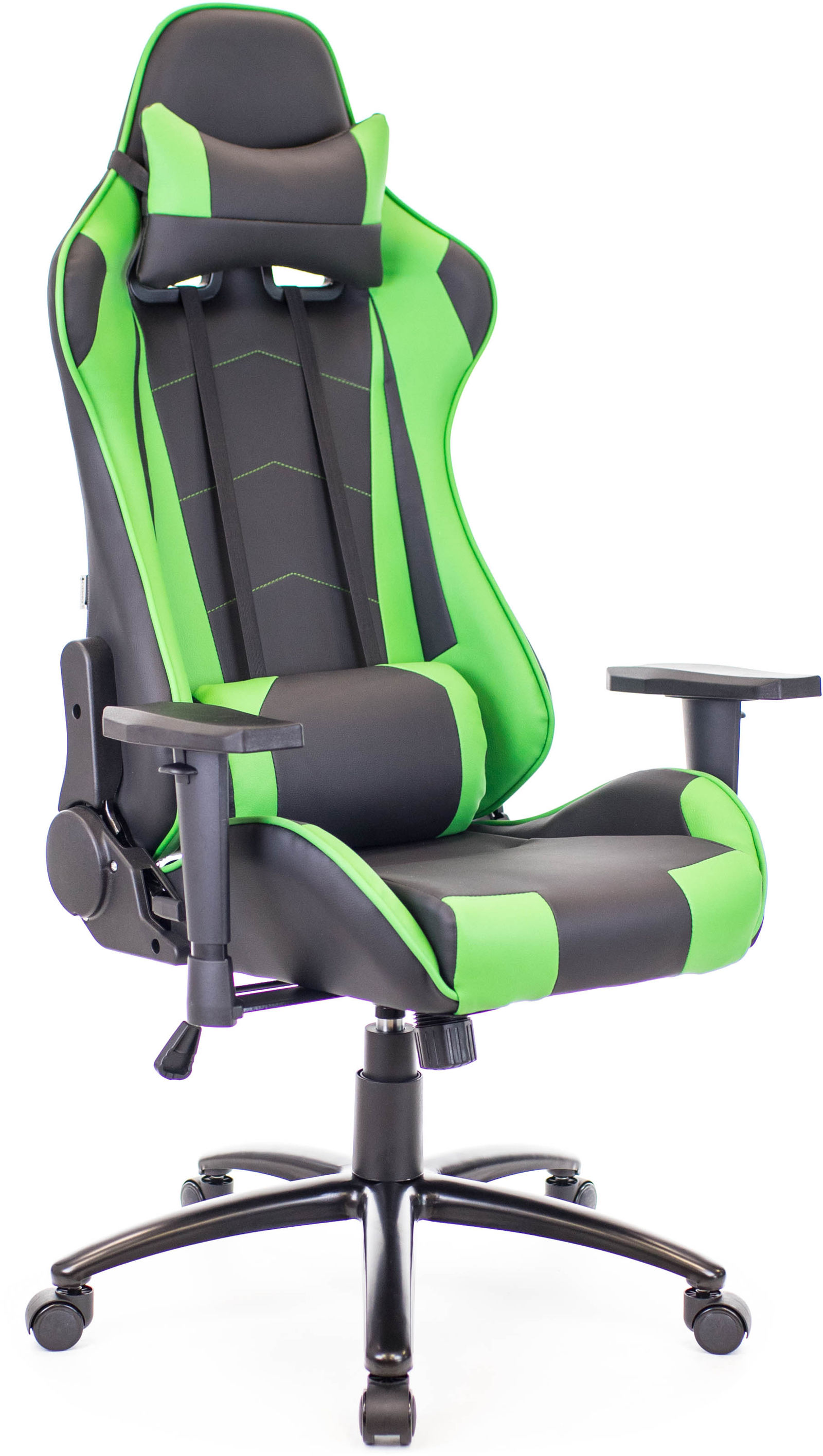Игровое кресло Everprof Lotus S9, зеленый/черный
