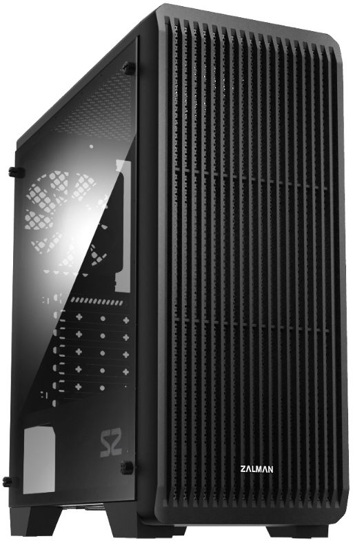 Корпус компьютерный Zalman S2 TG (S2 TG) Black