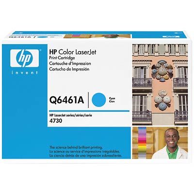 Картридж для лазерного принтера HP 644A (Q6461A) голубой, оригинал
