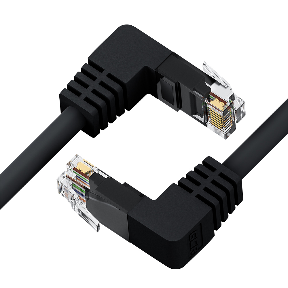 Патч-корд нижний/нижний угол UTP cat.6 LAN компьютерный интернет кабель провод GCR-54043