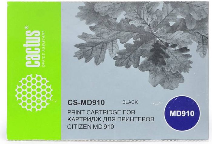 Картридж для матричного принтера CACTUS CS-MD910 Black, совместимый