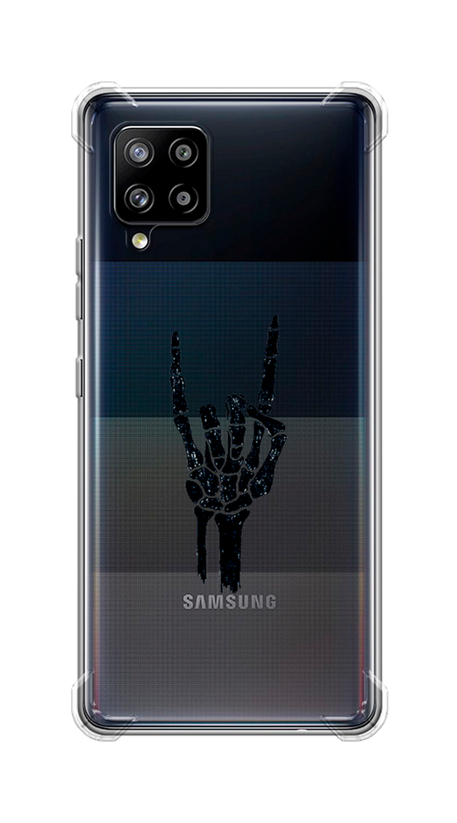 Чехол Awog на Samsung Galaxy A42 / Самсунг A42 "Rock for a skeleton"