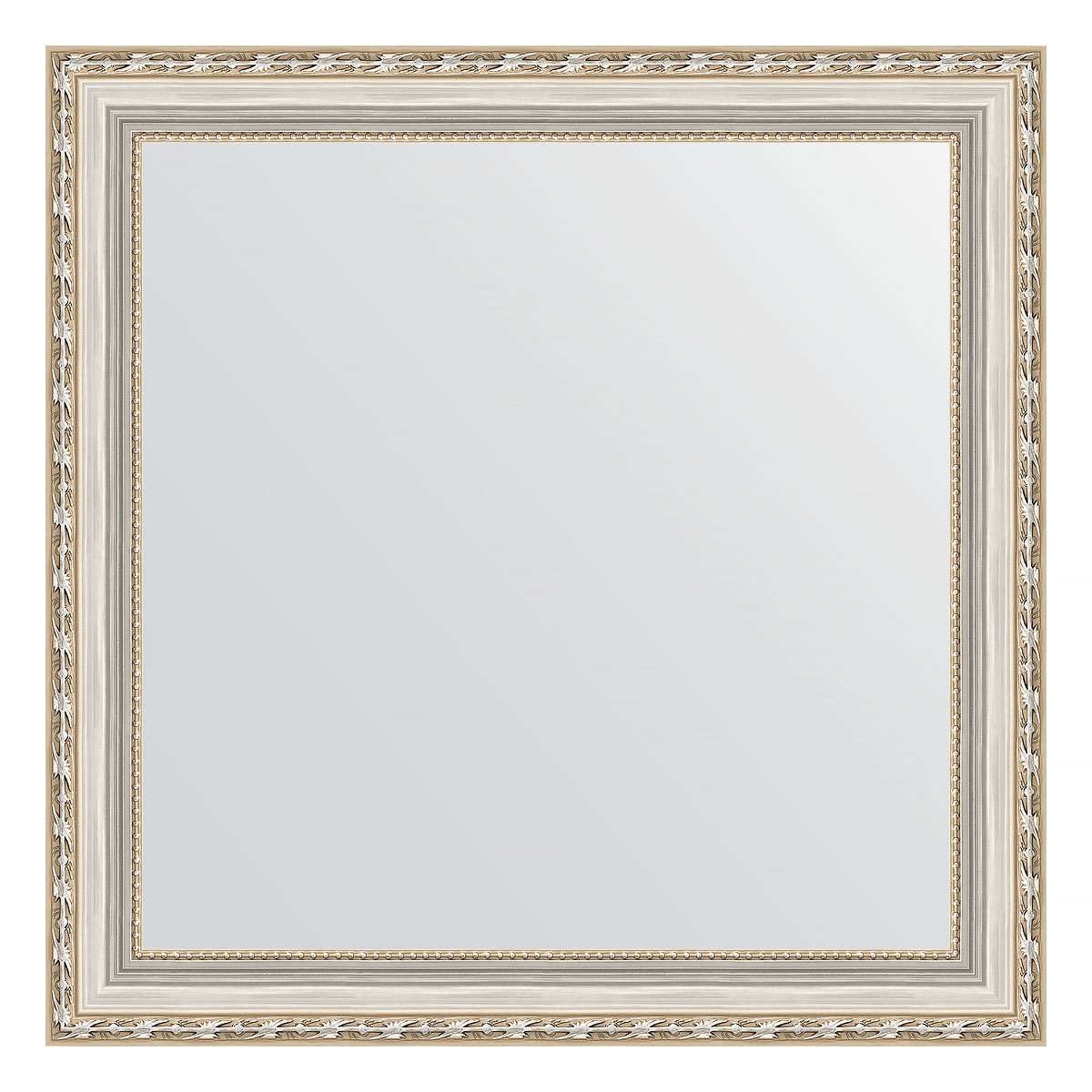 Зеркало в раме 66x66см Evoform BY 3142 версаль серебро