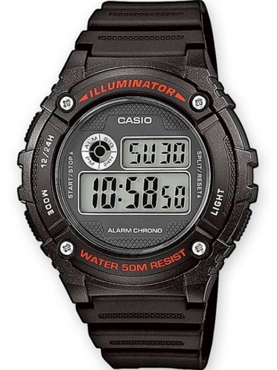 Наручные часы CASIO W-216H-1AVDF