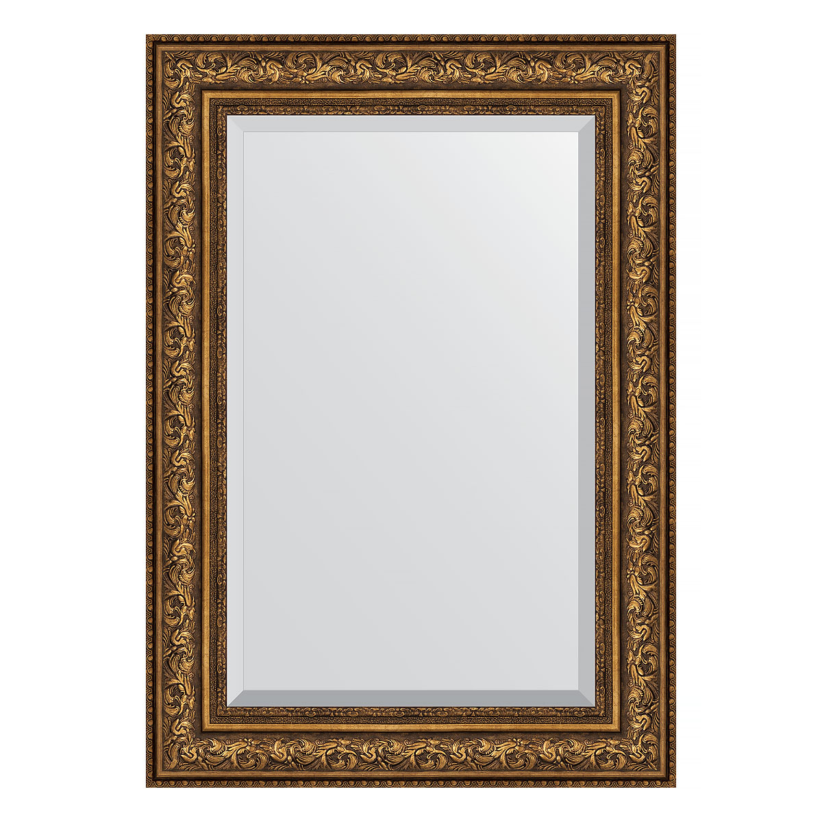 Зеркало в раме 71x101см Evoform BY 3453 виньетка состаренная бронза