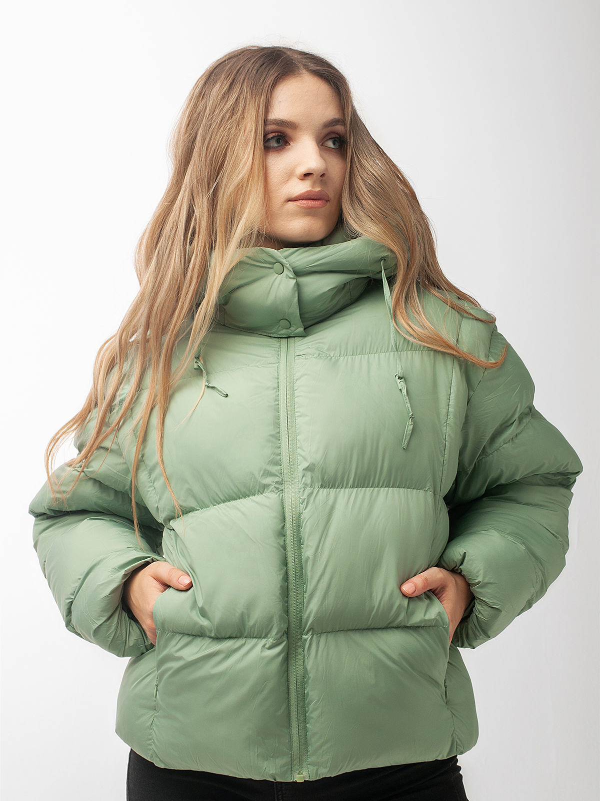 Куртка женская NOORD PAC19006 зеленая XL