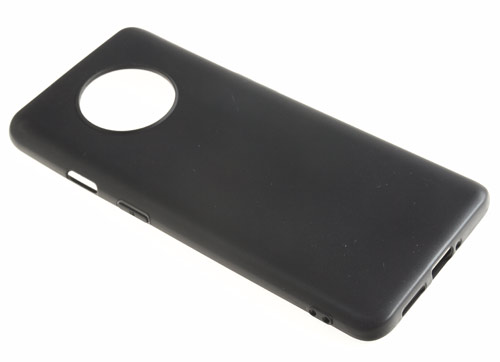 Силиконовый чехол TPU Case матовый OnePlus 7T черный