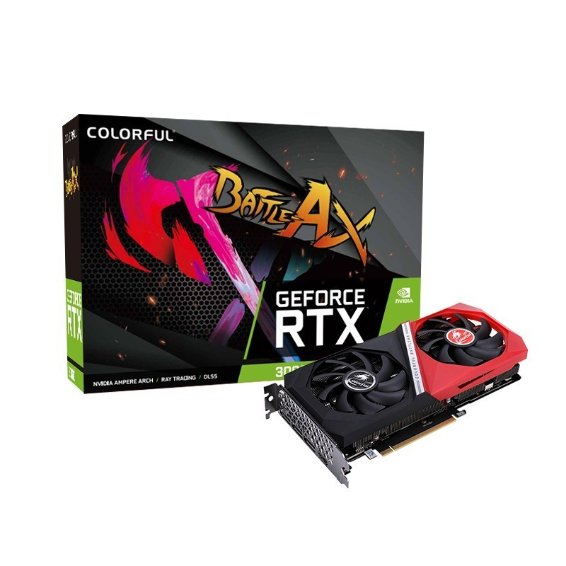 Видеокарта Colorful NVIDIA GeForce RTX 3060 12Gb (RTX 3060 NB DUO 12G V2 L-V)